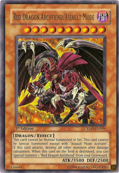 Red Dragon Archfiend/Assault Mode - MFG Yu-Gi-Oh! RPG Wiki
