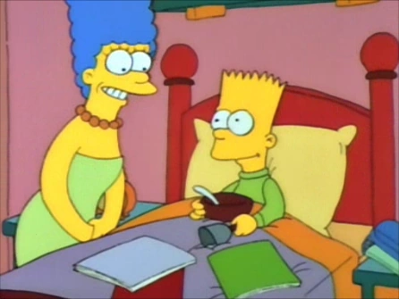 Image - Bart in bed.png - Simpsons Wiki