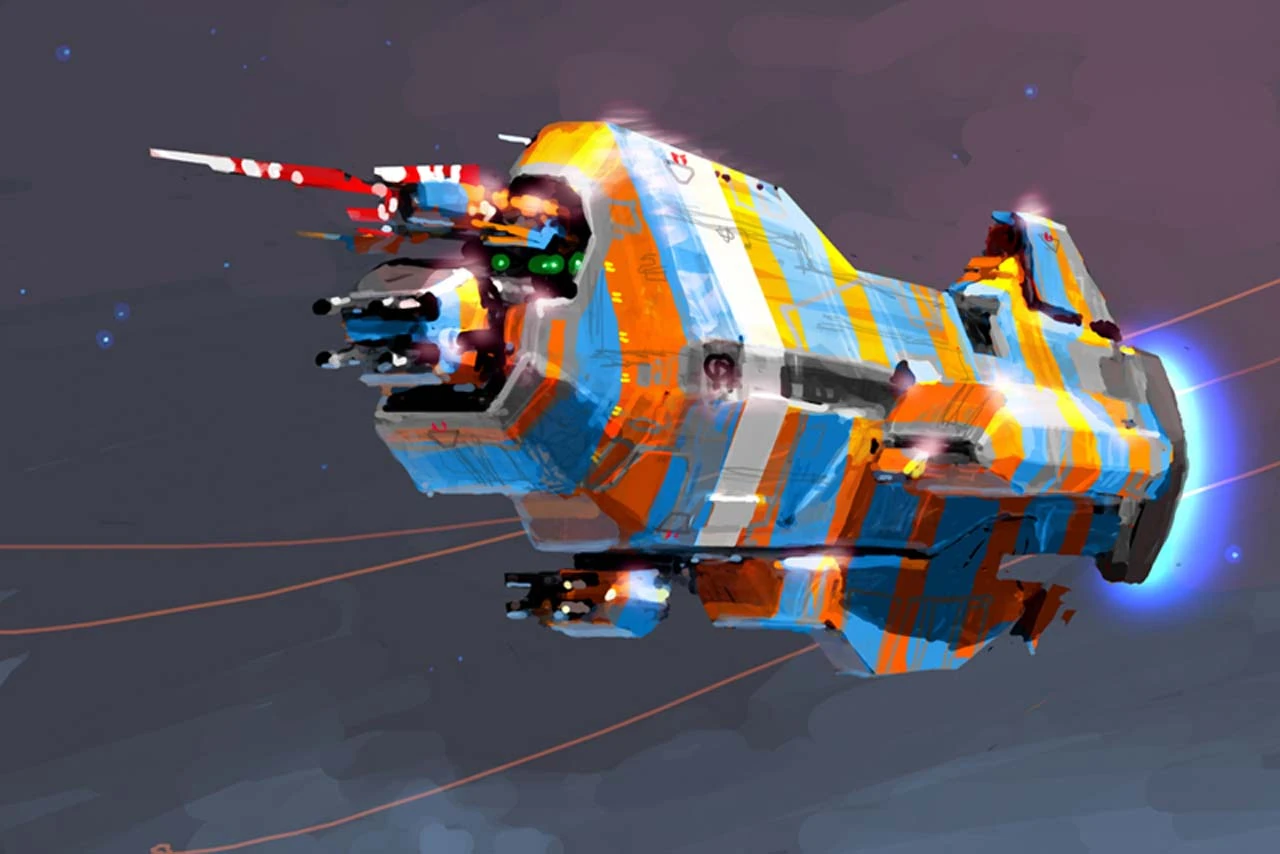 Taiidan "Qwaar-Jet" Heavy Cruiser image - Homeworld REMASTERED mod for ...