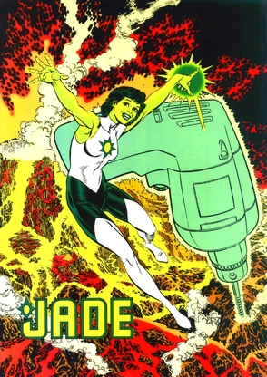 What about the children? (Jade and Obsidian) - Alan Scott - Comic Vine