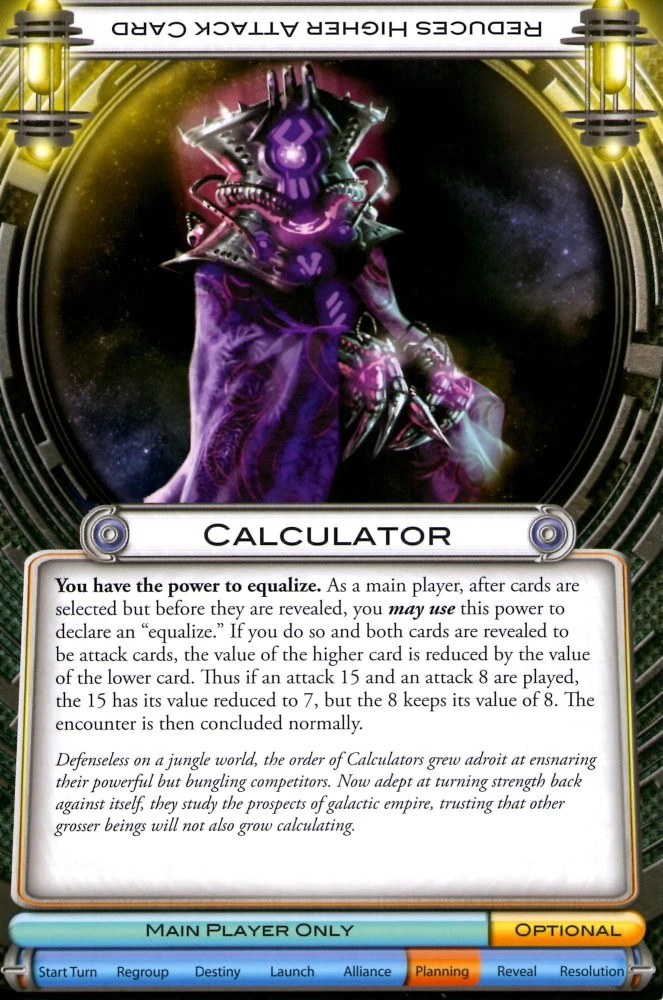 Alien of the Week: Calculator : r/Cosmic_Encounter