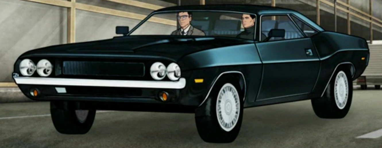 Cartoon Plum Crazy Challenger on TV | Dodge Challenger Forum
