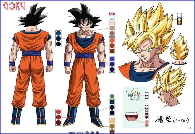 21+ How Many Hair Colors Does Goku Have PNG
