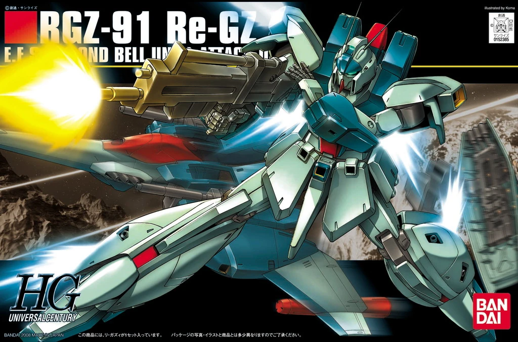 RGZ-91 Re-GZ | Gundam, Zeta gundam, Gundam model