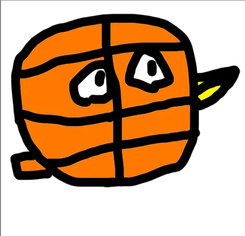 Bird On Basketball Logo