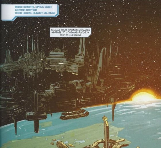 Halo Space Station Docking