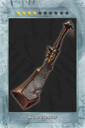 Meat Cleaver Sword